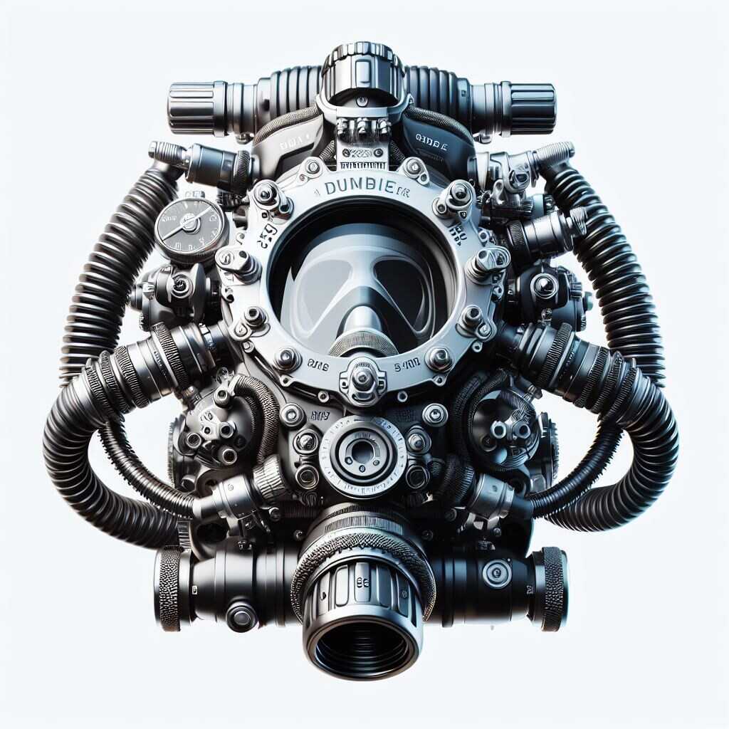 Swivel Buckle System on ScubaPro Spectra Dive Mask for Easy Adjustments ...